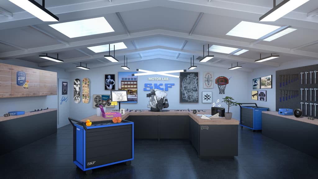 SKF: VR Motor Lab | Bora Studios